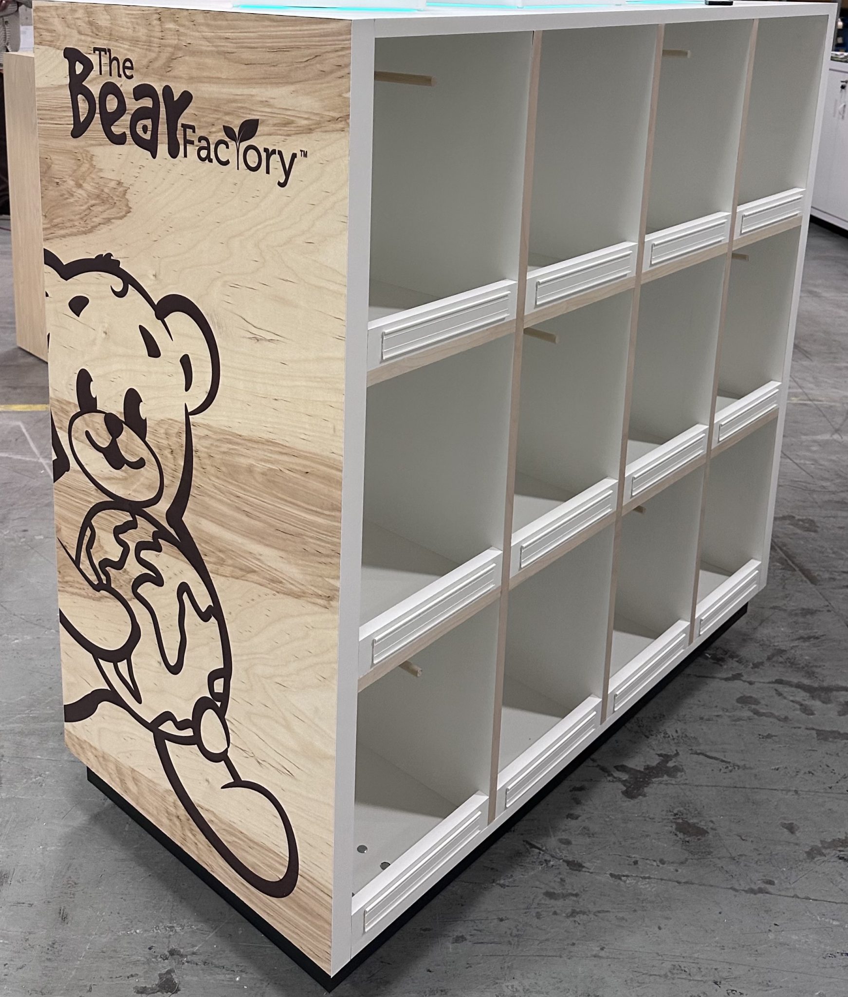 Fixture - 24" x 48" x 56" (Double Sided, 12 Cubbies per side) - The ...